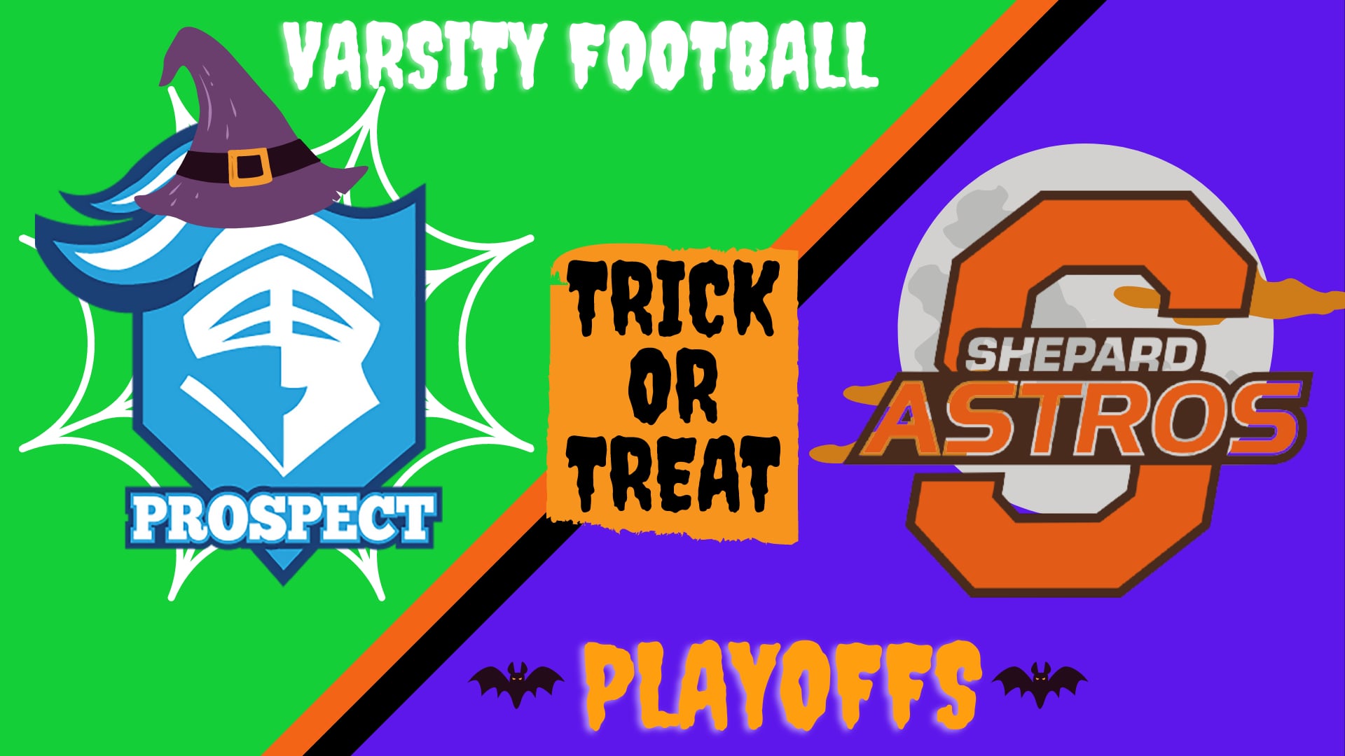 Prospect Varsity Football vs Shepard High School (10/22/21) Playoffs ...