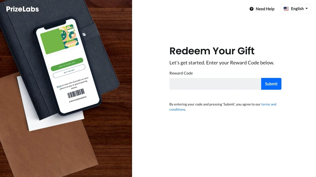 How To Redeem Your eGift Card