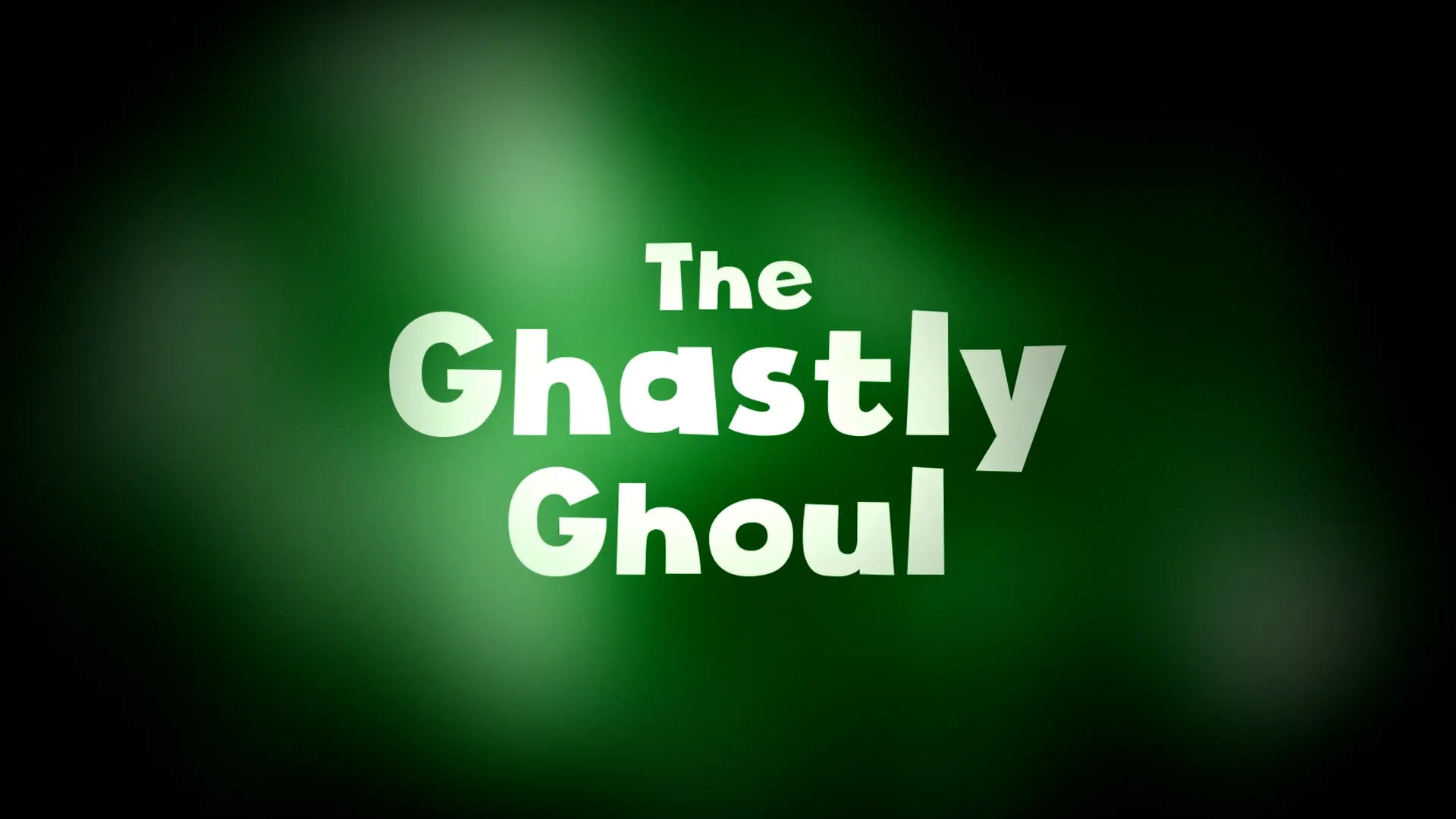 THE GHASTLY GHOUL Teaser Trailer on Vimeo