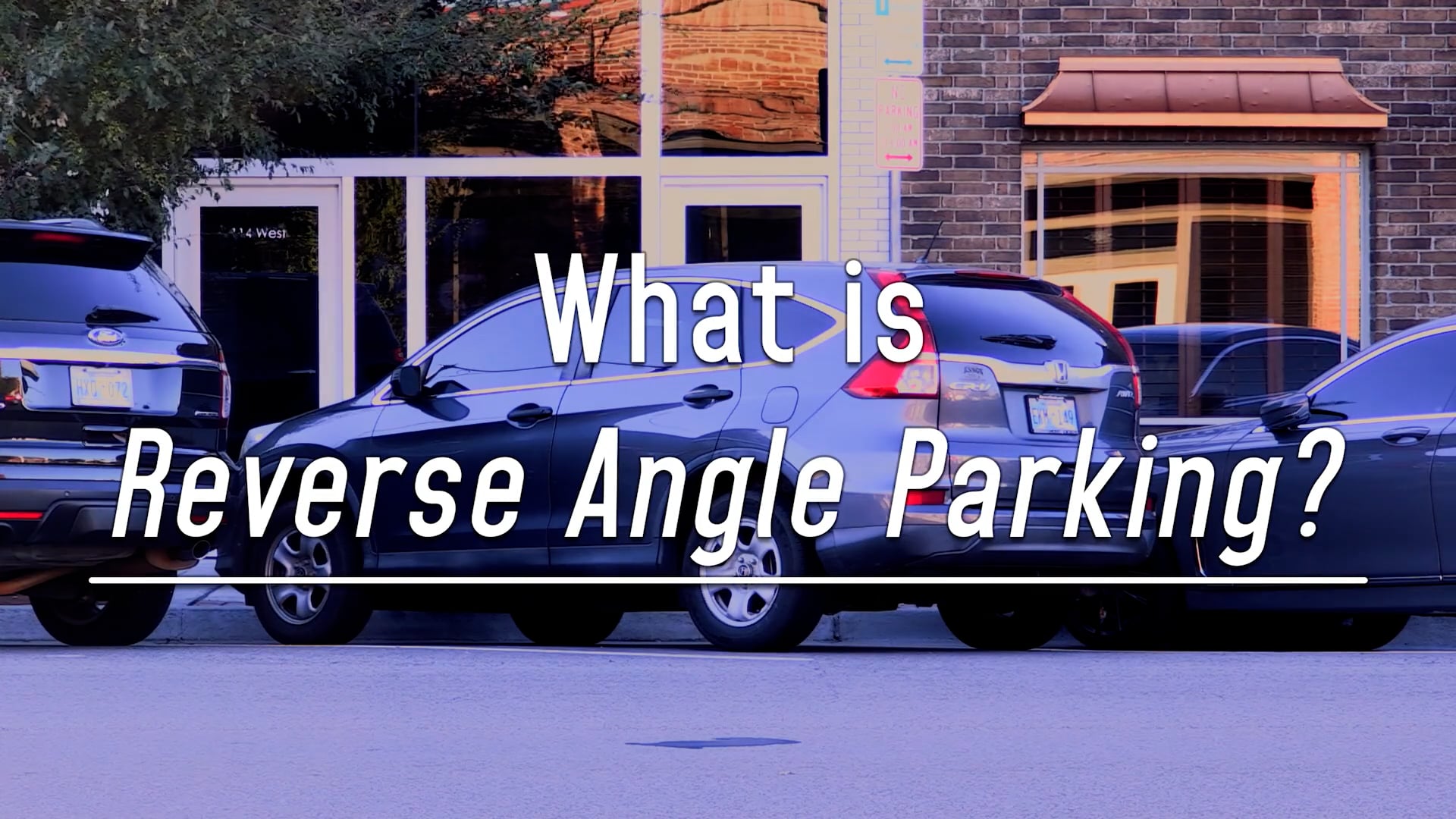 What is Reverse Angle Parking? on Vimeo