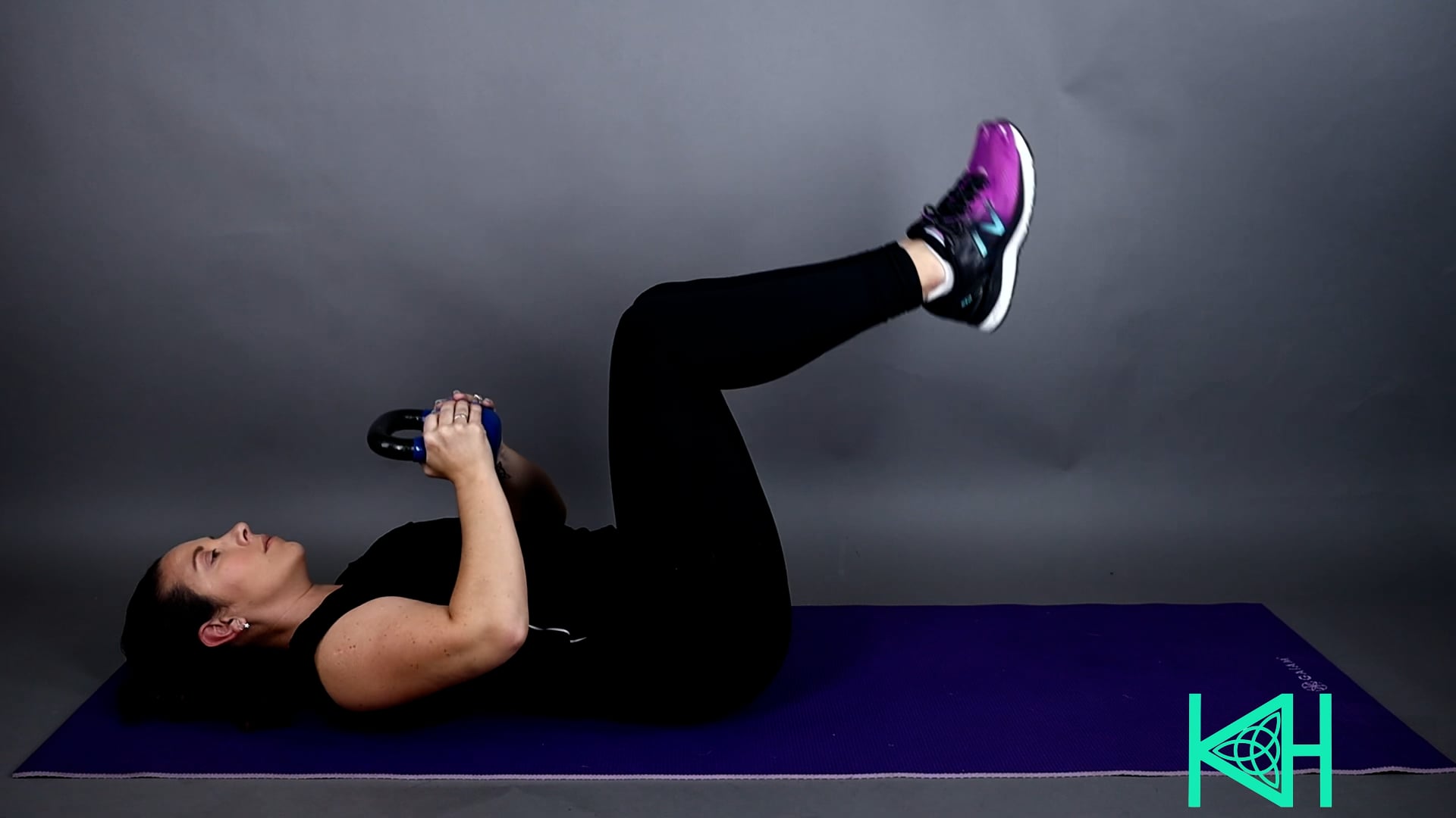 Lying overhead reach-with kettlebell on Vimeo
