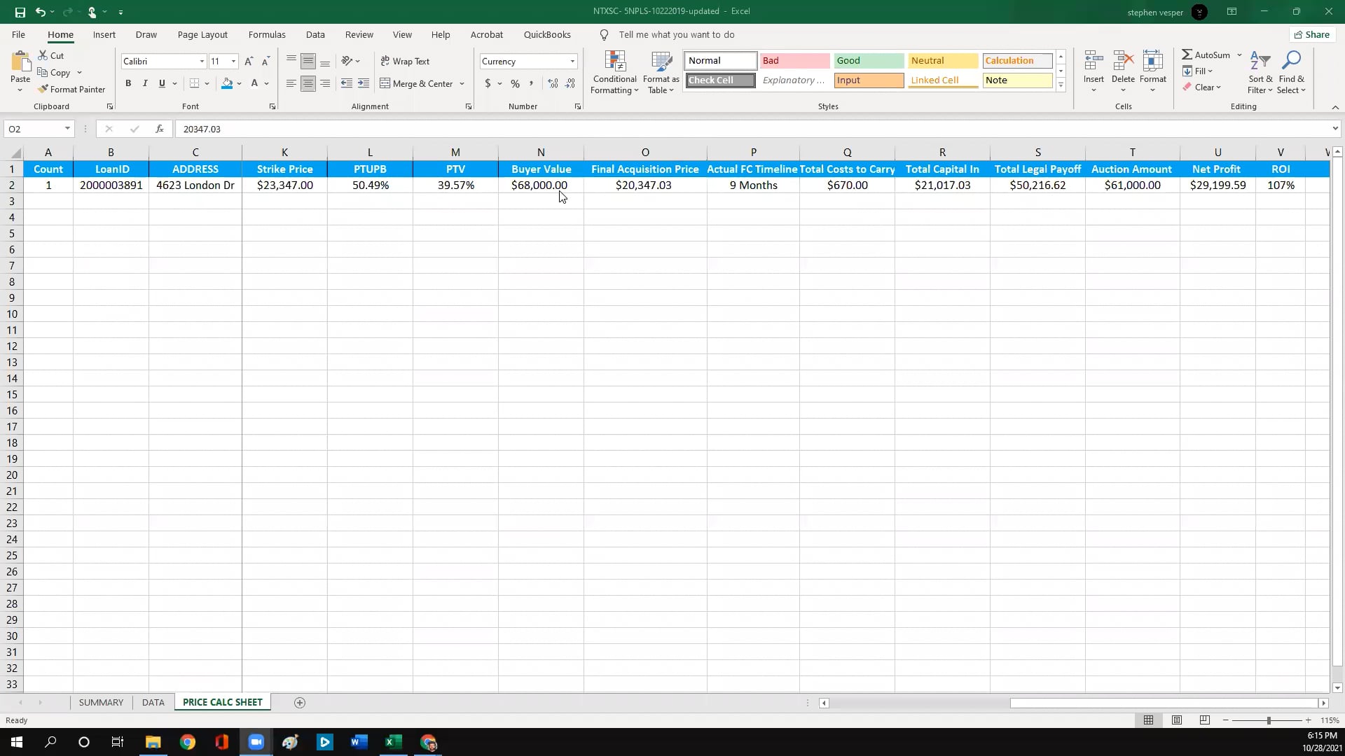 Data Tape Review 10/28/21 - Hosted by NoteMatriX CEO Stephen Vesper on ...