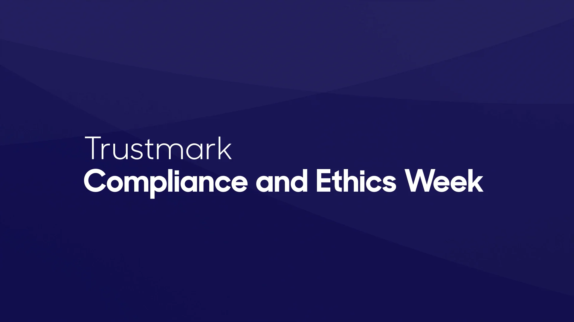 Compliance Week 2021 - Compliance and Ethics Week video 1 on Vimeo
