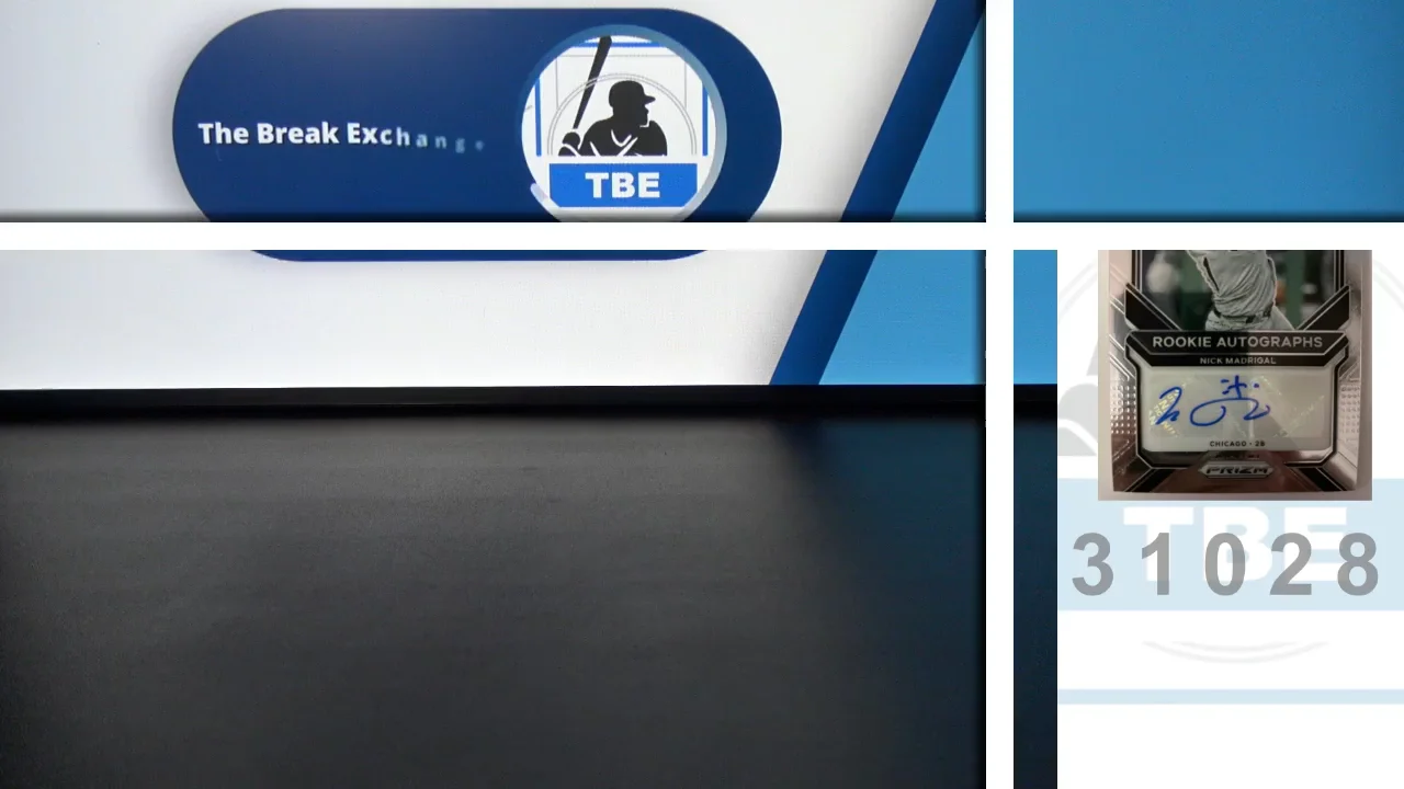 RAZZ - 2021 Panini Prizm Rookie Autographs Nick Madrigal (Break ID ...
