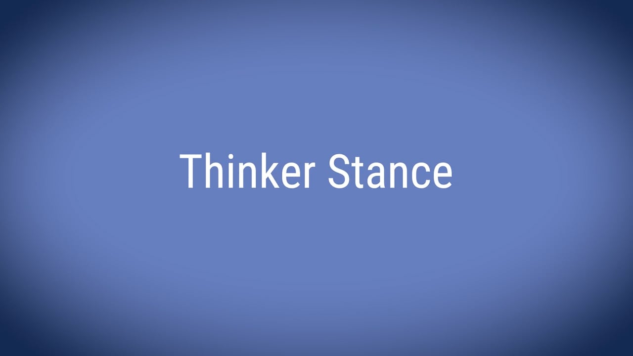 Thinker Stance - L on Vimeo