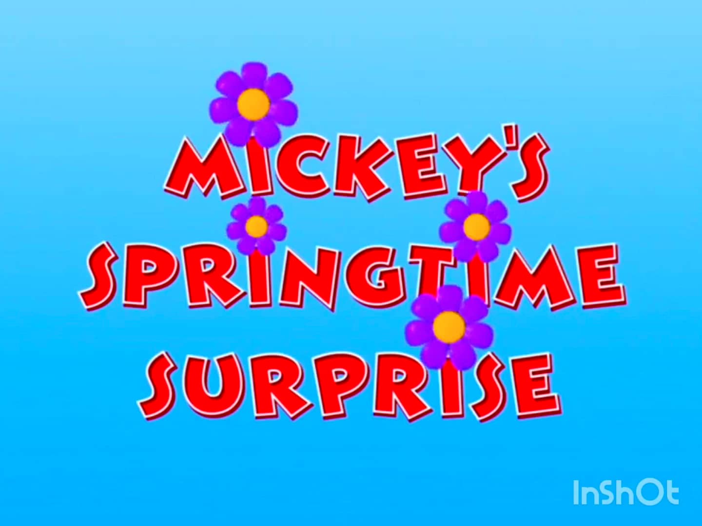 Mickey's Springtime Surprise on Vimeo