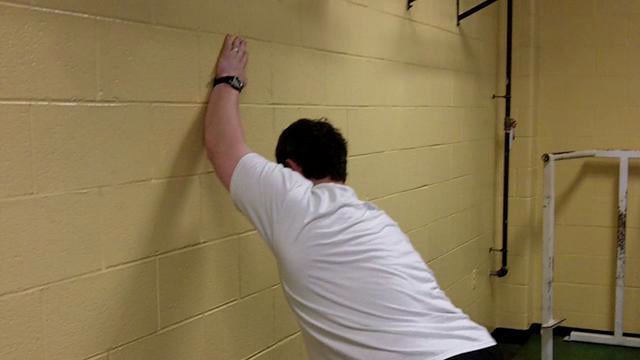 Wall Lat Stretch on Vimeo