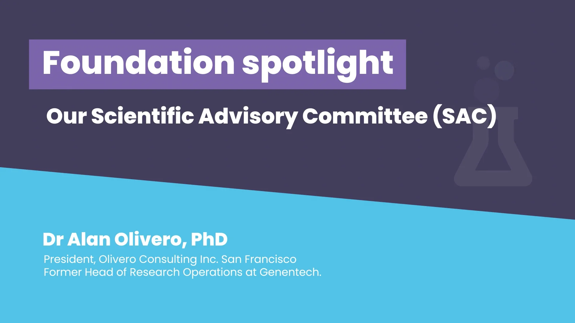 SAC Spotlight Series: Dr Alan Olivero