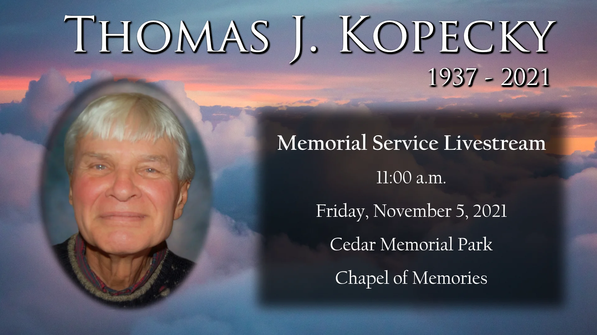 Thomas Kopecky on Vimeo