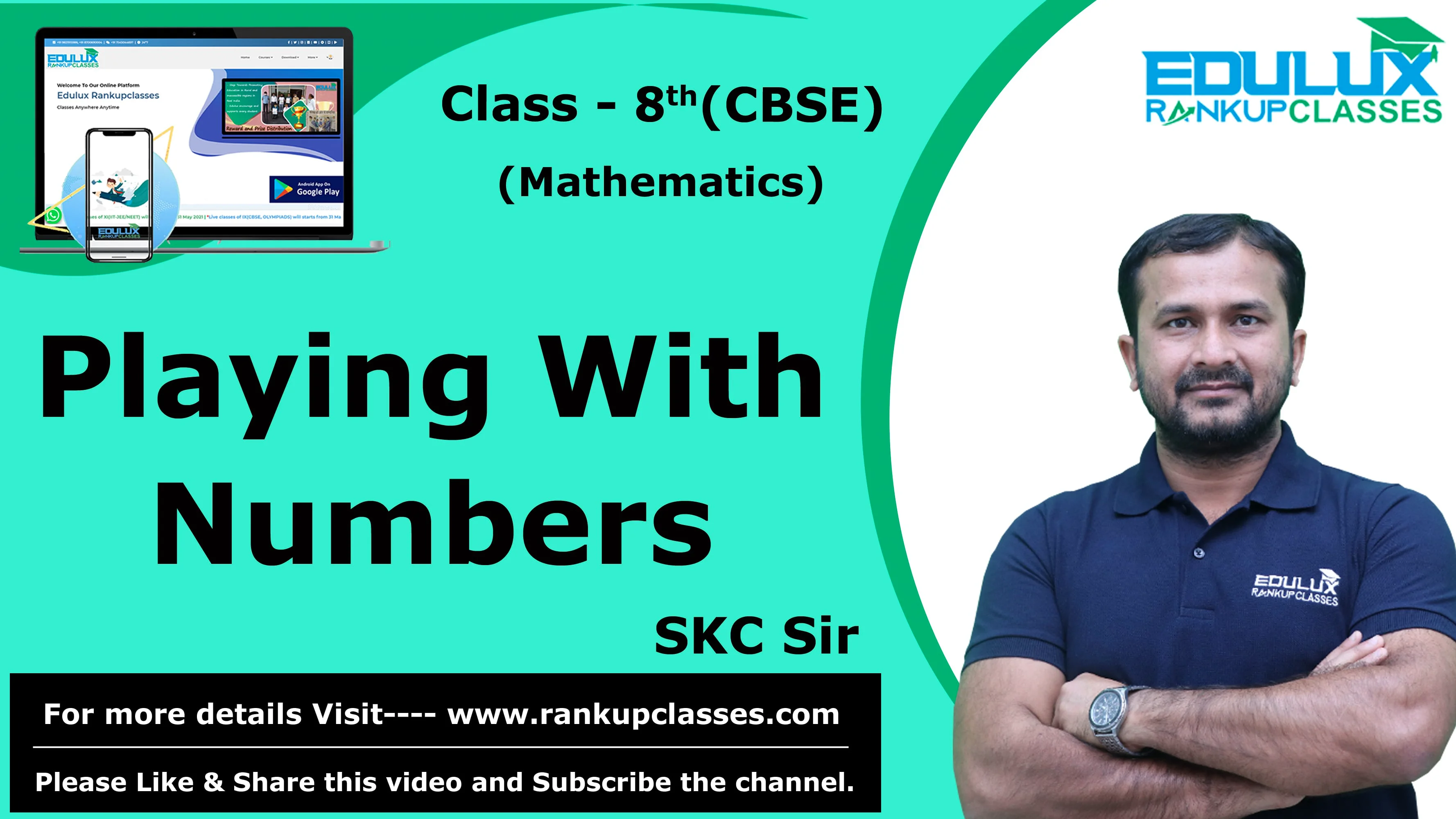 Playing With Numbers (Mathematics) Class-8th on Vimeo