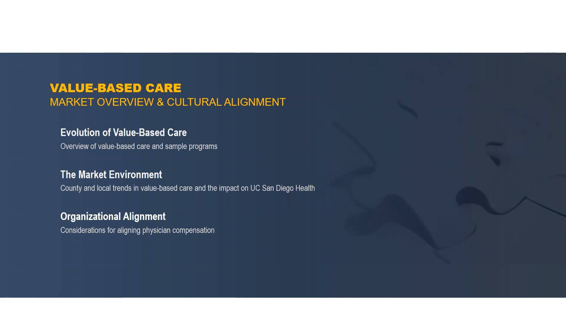 Value-Based Care Overview (SA) on Vimeo