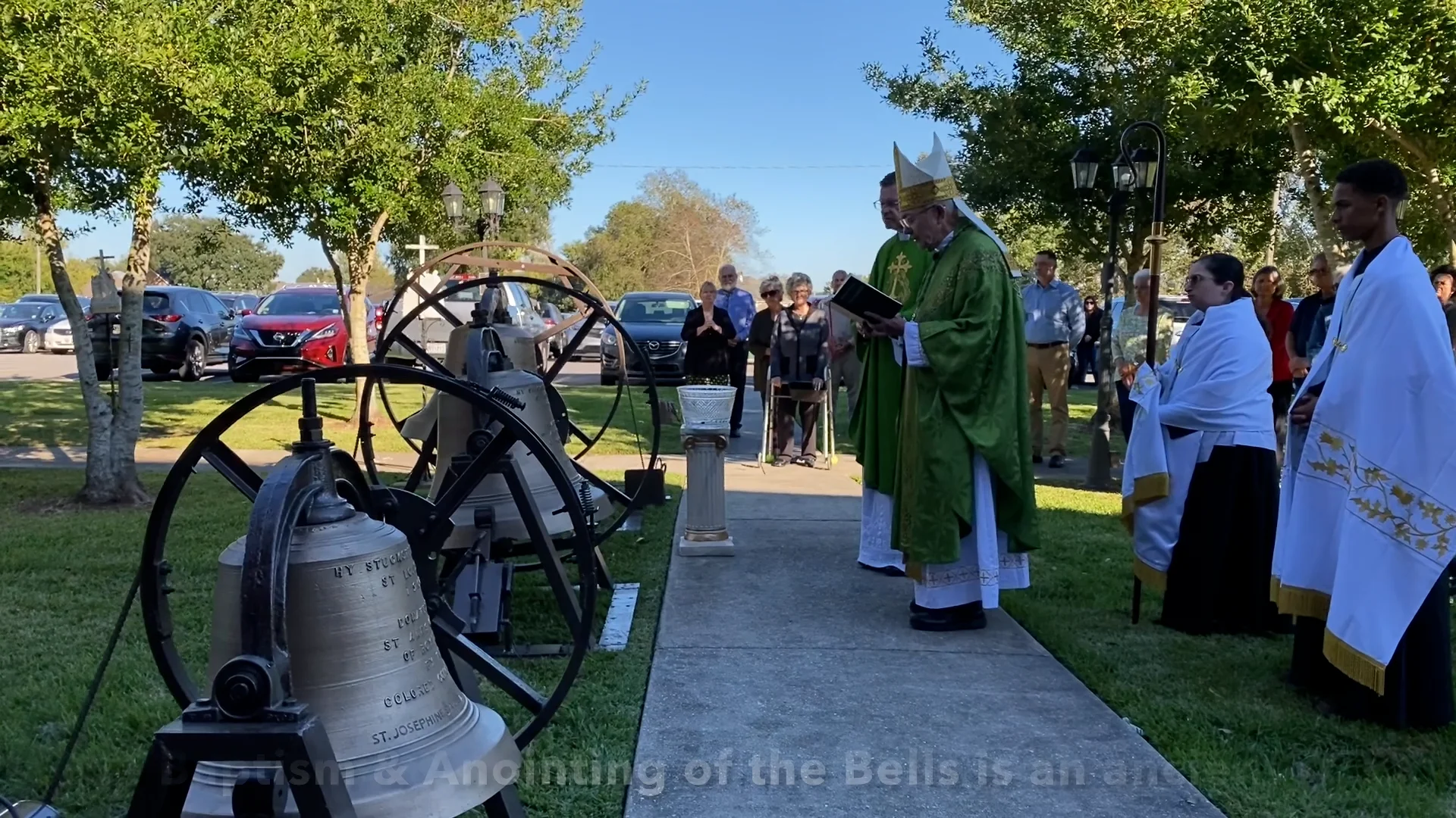 Blessing of the Bells at St. Anne Church