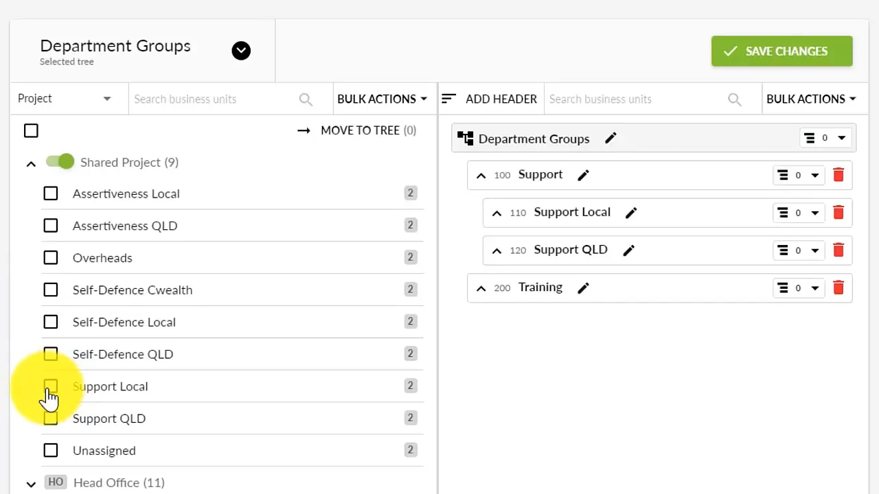Help Video - Business Unit Trees