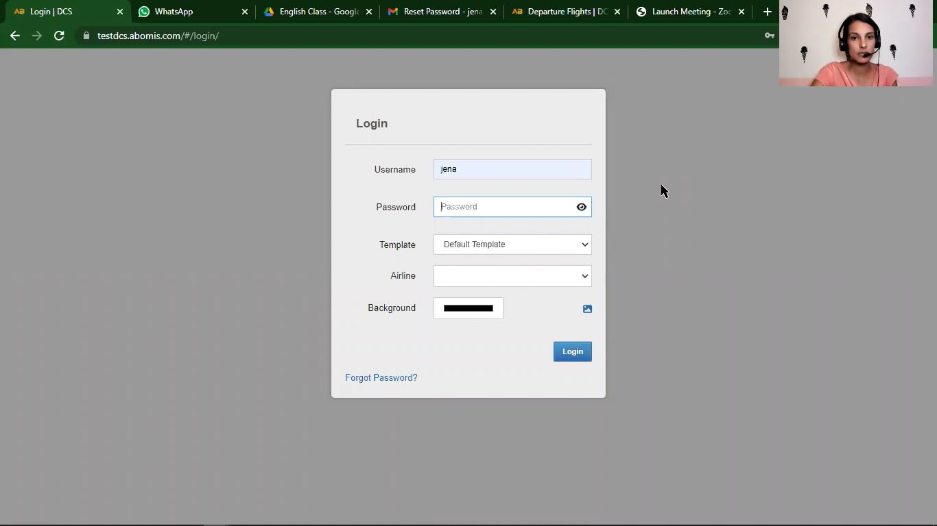 Change password on Vimeo