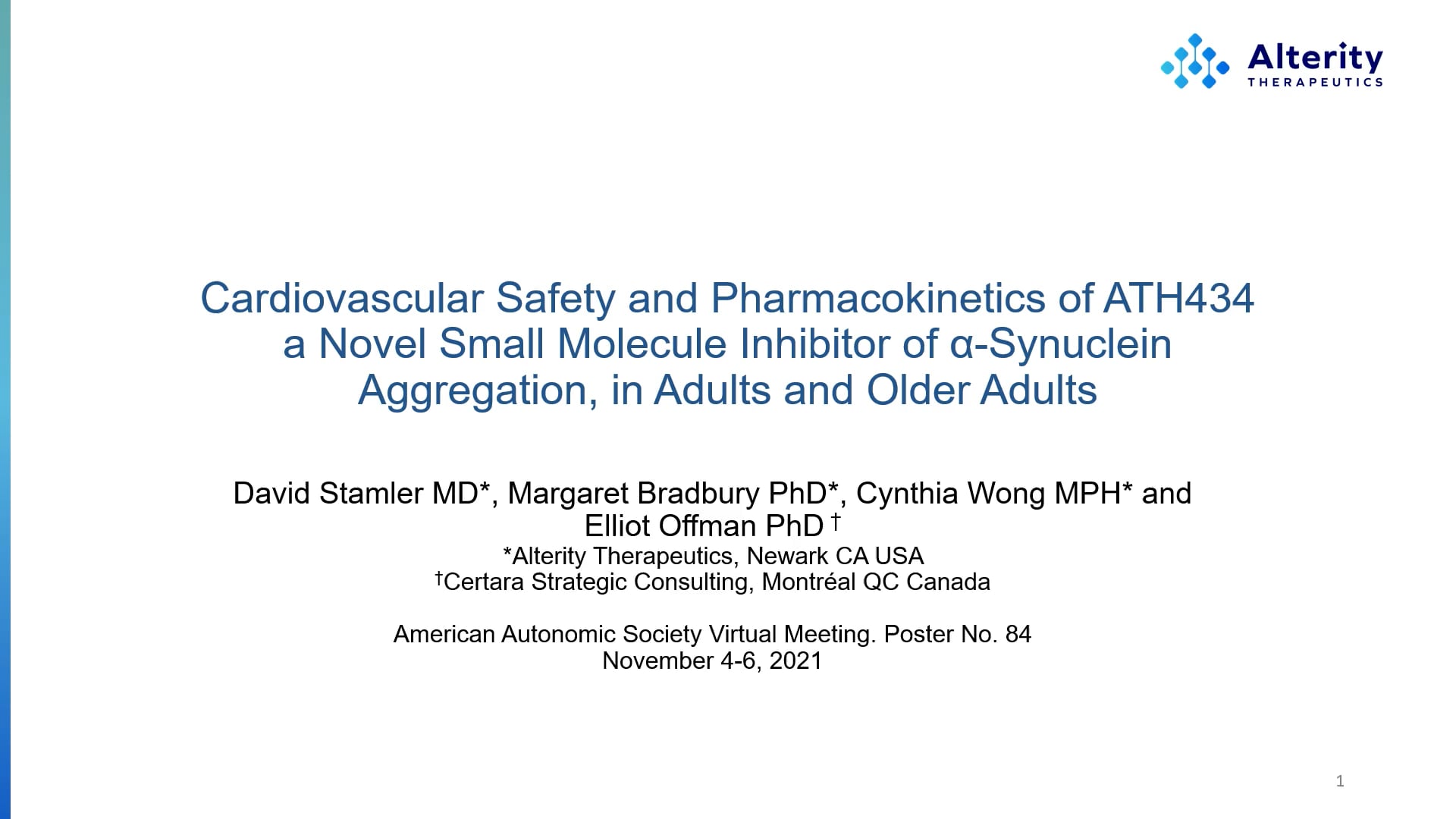 Presentation of CV safety and PK of ATH434. AAS 2021 w audio.mp4 on Vimeo