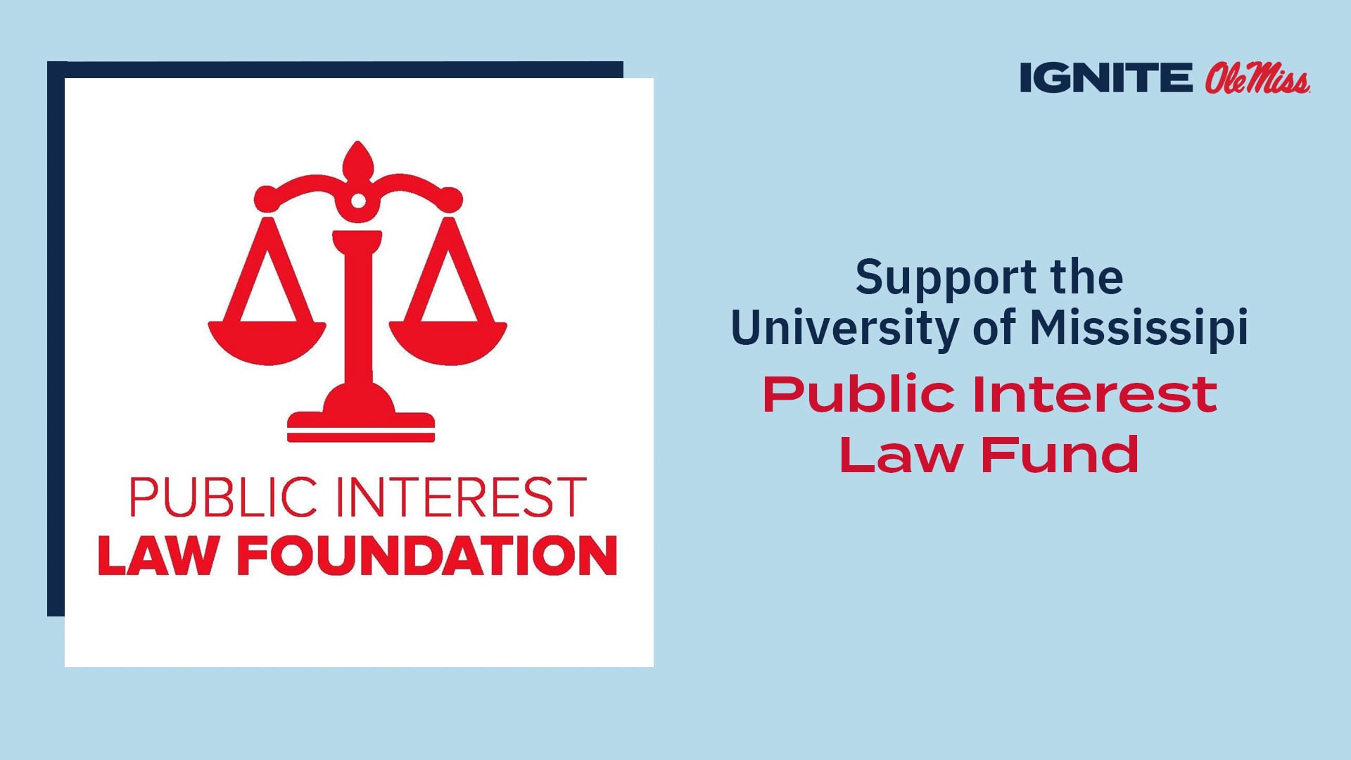 Ignite Campaign: Public Interest Law Fund on Vimeo