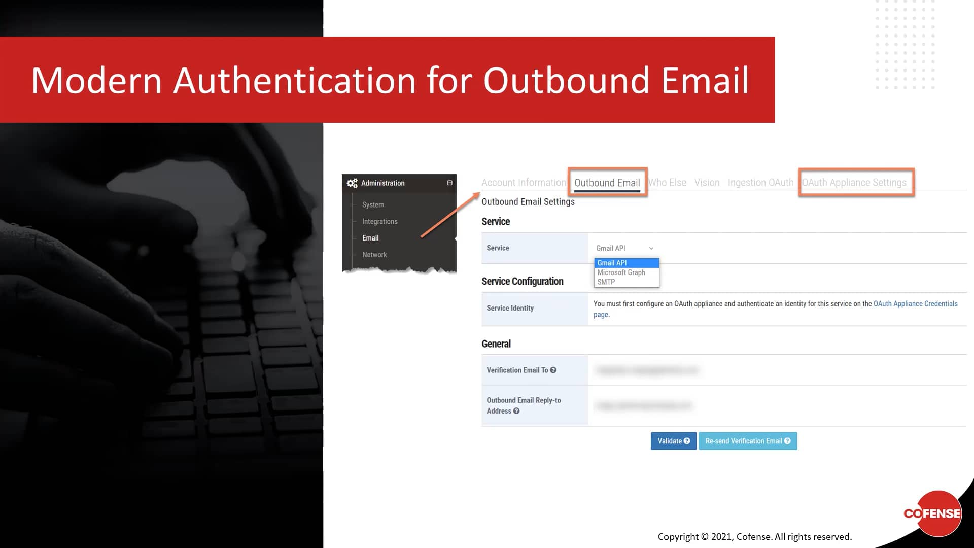 Cofense Triage 1.23.2: Modern Authentication for Outbound Email on Vimeo