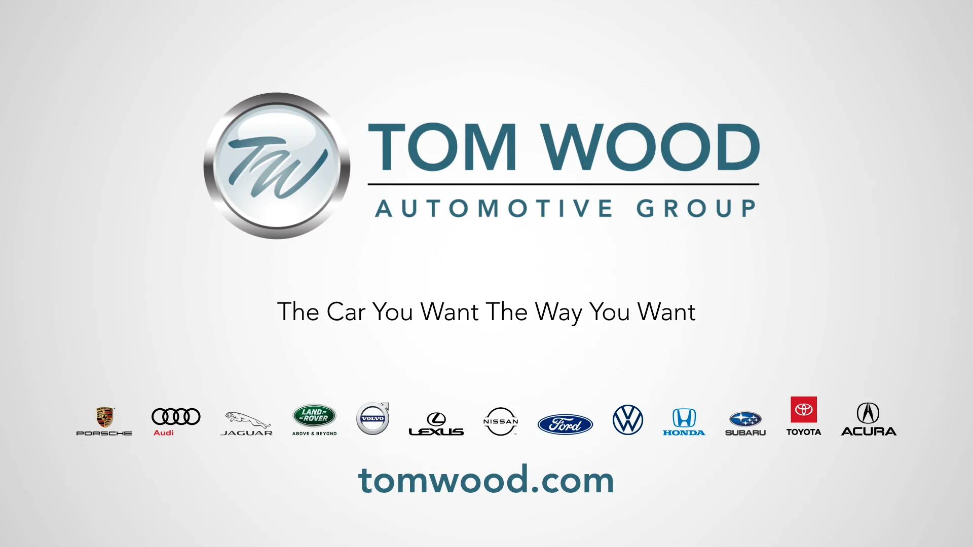 Tom Wood Auto Group - The Car You Want - NOV 2021 on Vimeo