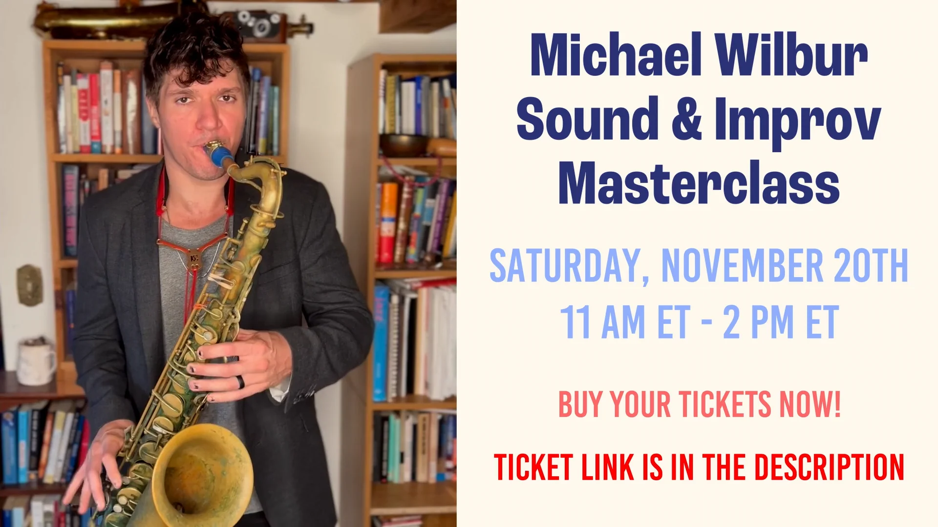 Michael Wilbur Masterclass - Nov 20 on Vimeo