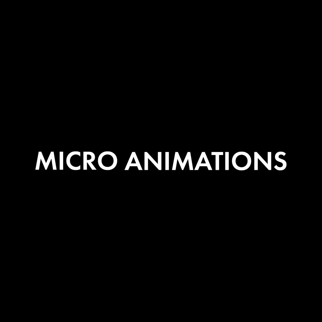 Micro Animations on Vimeo