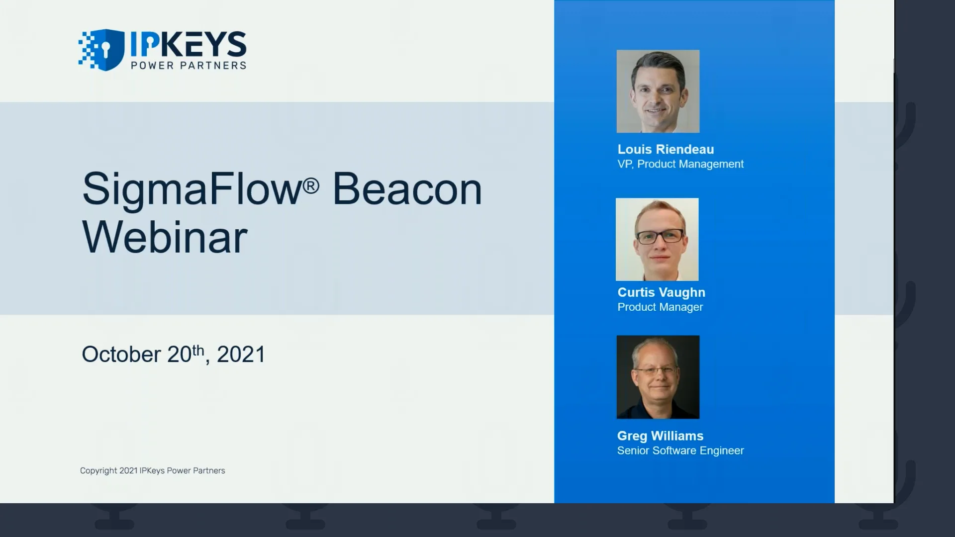 SigmaFlow Beacon Webinar on Vimeo