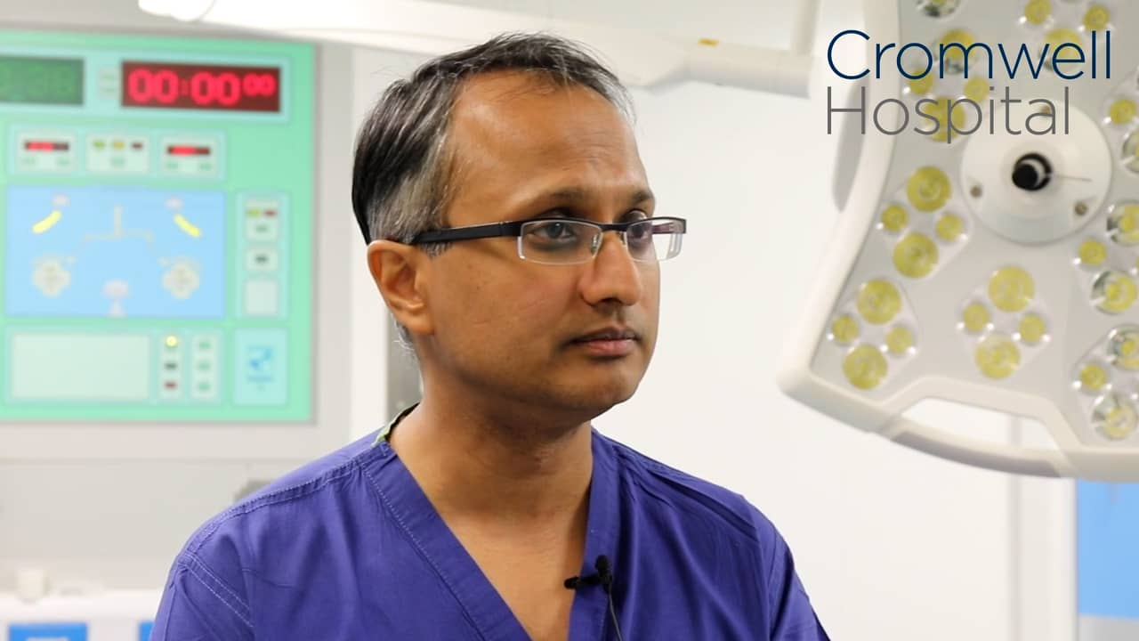 Professor Hashim Ahmed discussing the prostate cancer diagnostic ...