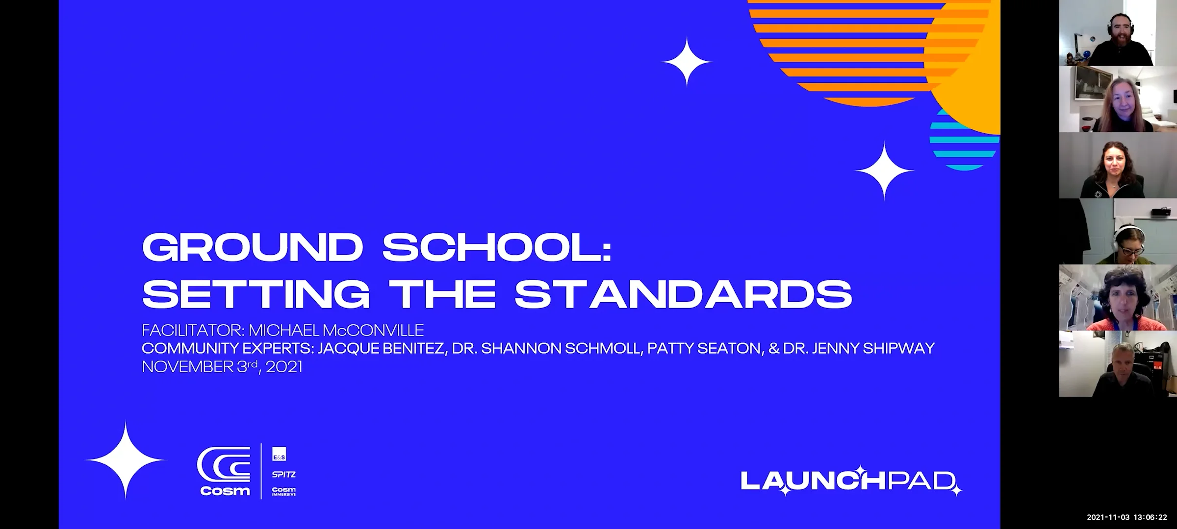 LaunchPad - Ground School 4 - Setting the Standards