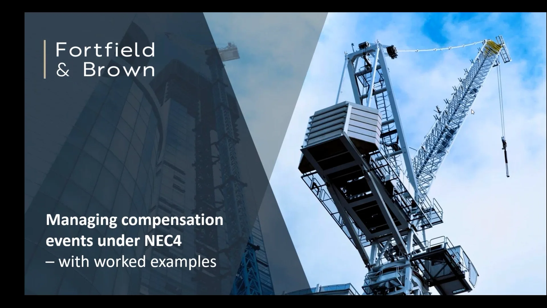 'Managing Compensation Events under NEC- with worked examples' by ...