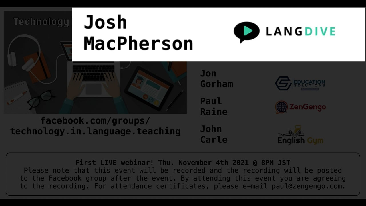 Josh MacPherson, Langdive on Vimeo