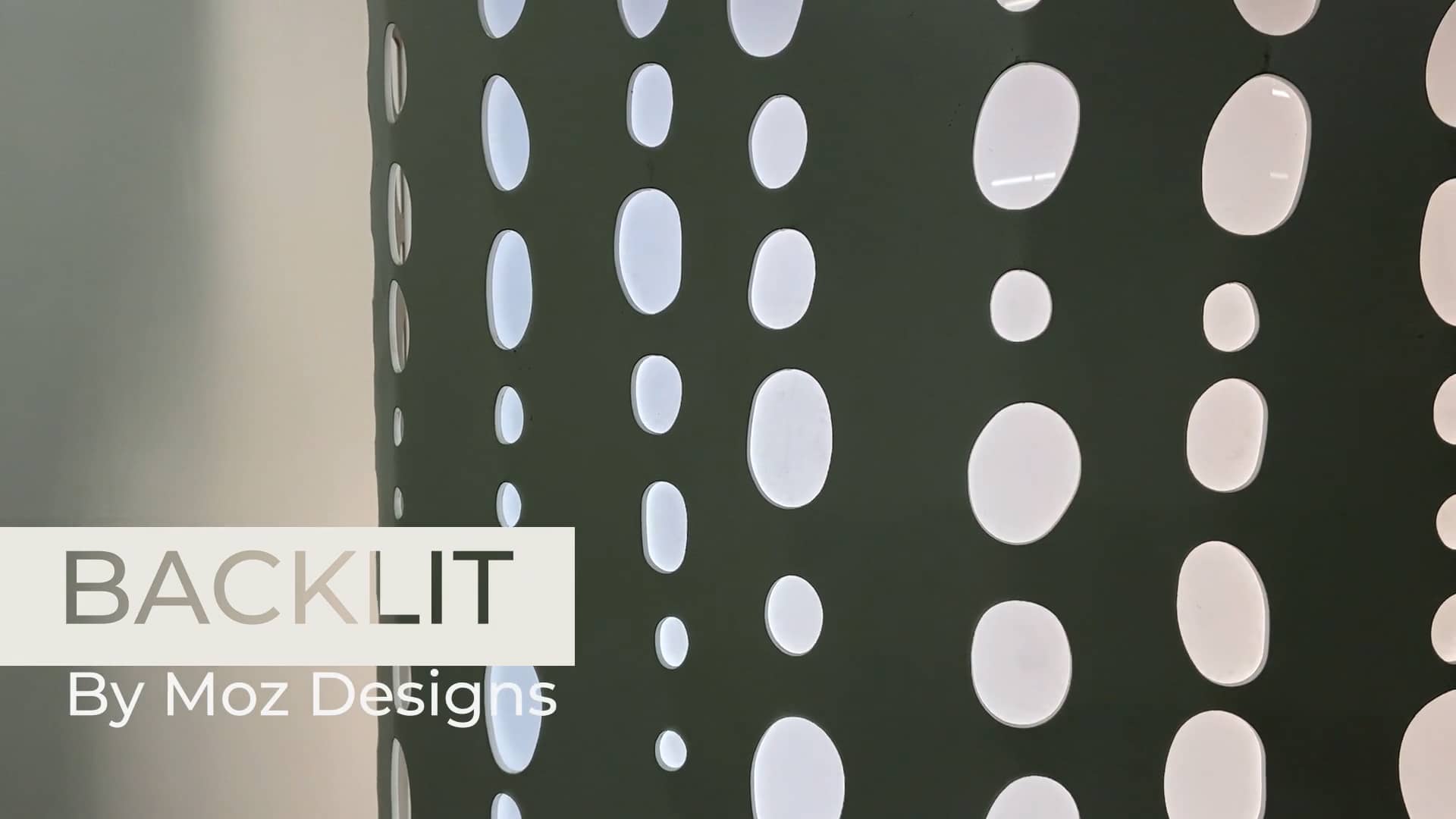 Backlit Metal Solutions by Moz Designs on Vimeo