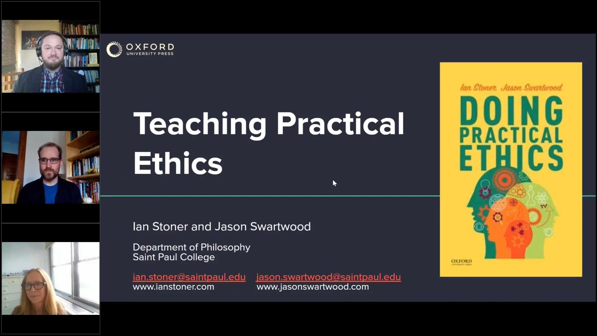 Teaching Practical Ethics with Ian Stoner and Jason Swartwood on Vimeo