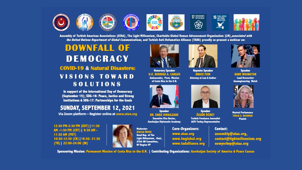 DOWNFALL OF DEMOCRACY - Covid-19 & Natural Disasters: VISIONS TOWARD ...