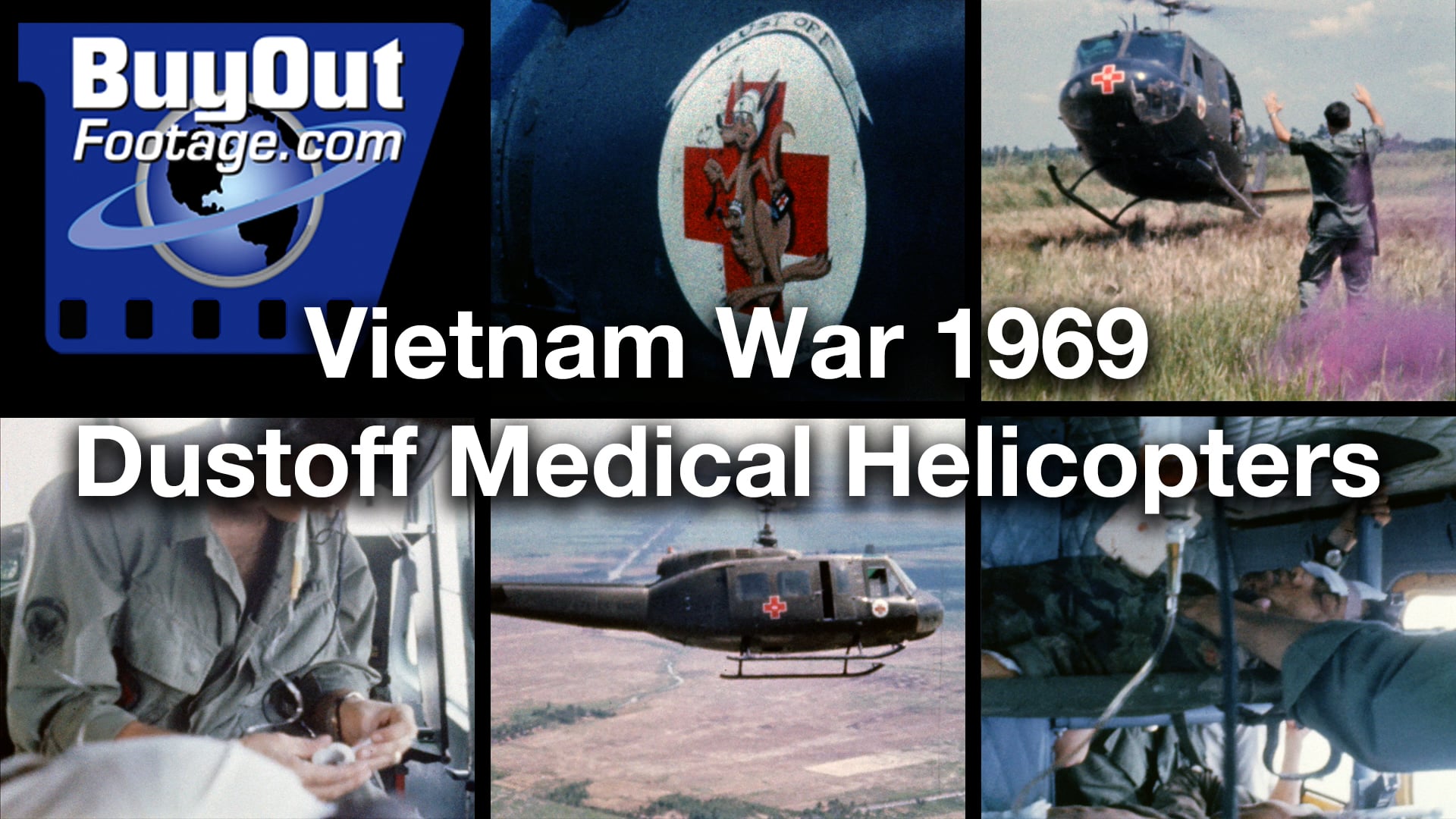 Vietnam War 1969 Dustoff Medical Helicopters | HD Stock Footage on Vimeo