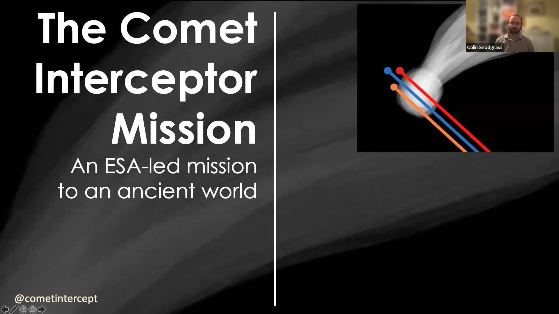20211011 - The ESA Comet Interceptor Mission - Colin Snodgrass on Vimeo