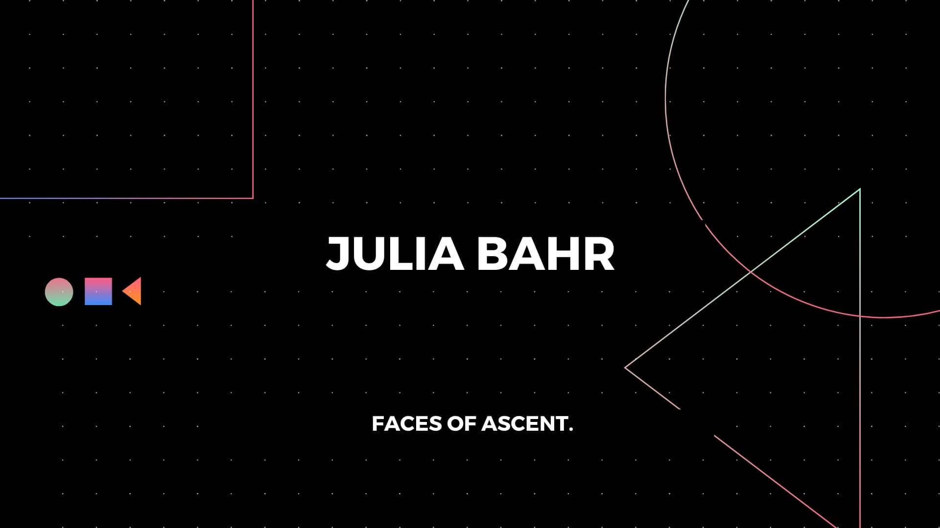 Faces of Ascent | Julia Bahr.mp4 on Vimeo