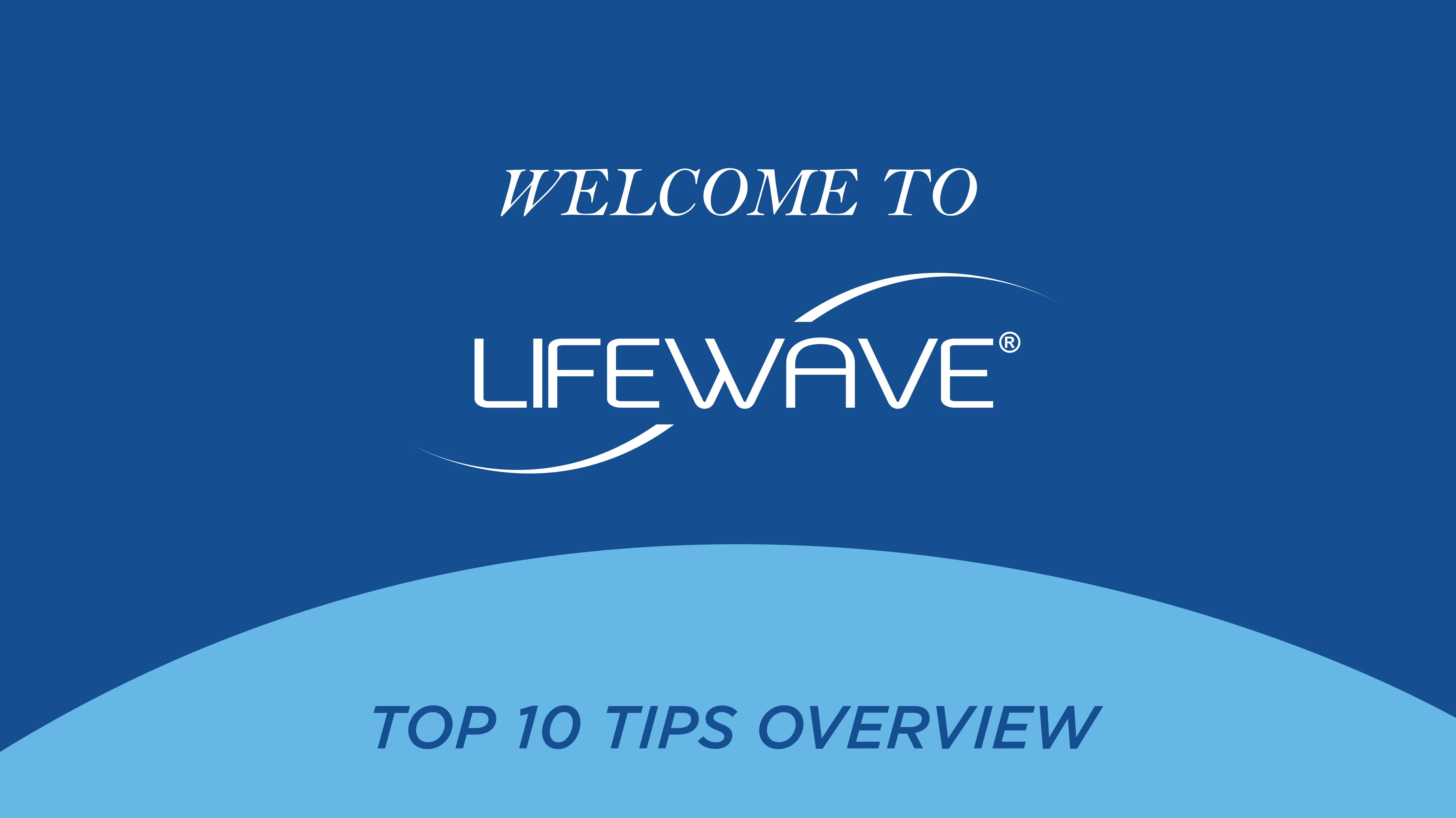 Bienvenido a LifeWave