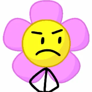 BFDI FLOWER ANGRY