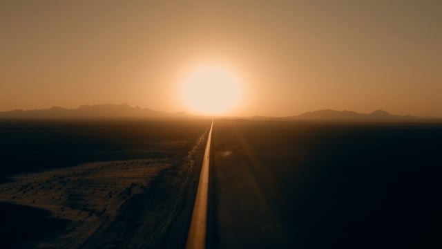 Pôr Do Sol Deserto Estrada - Free video on Pixabay - Pixabay