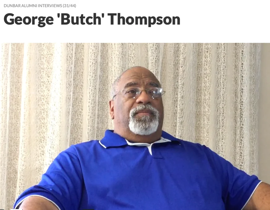 George 'Butch' Thompson on Vimeo