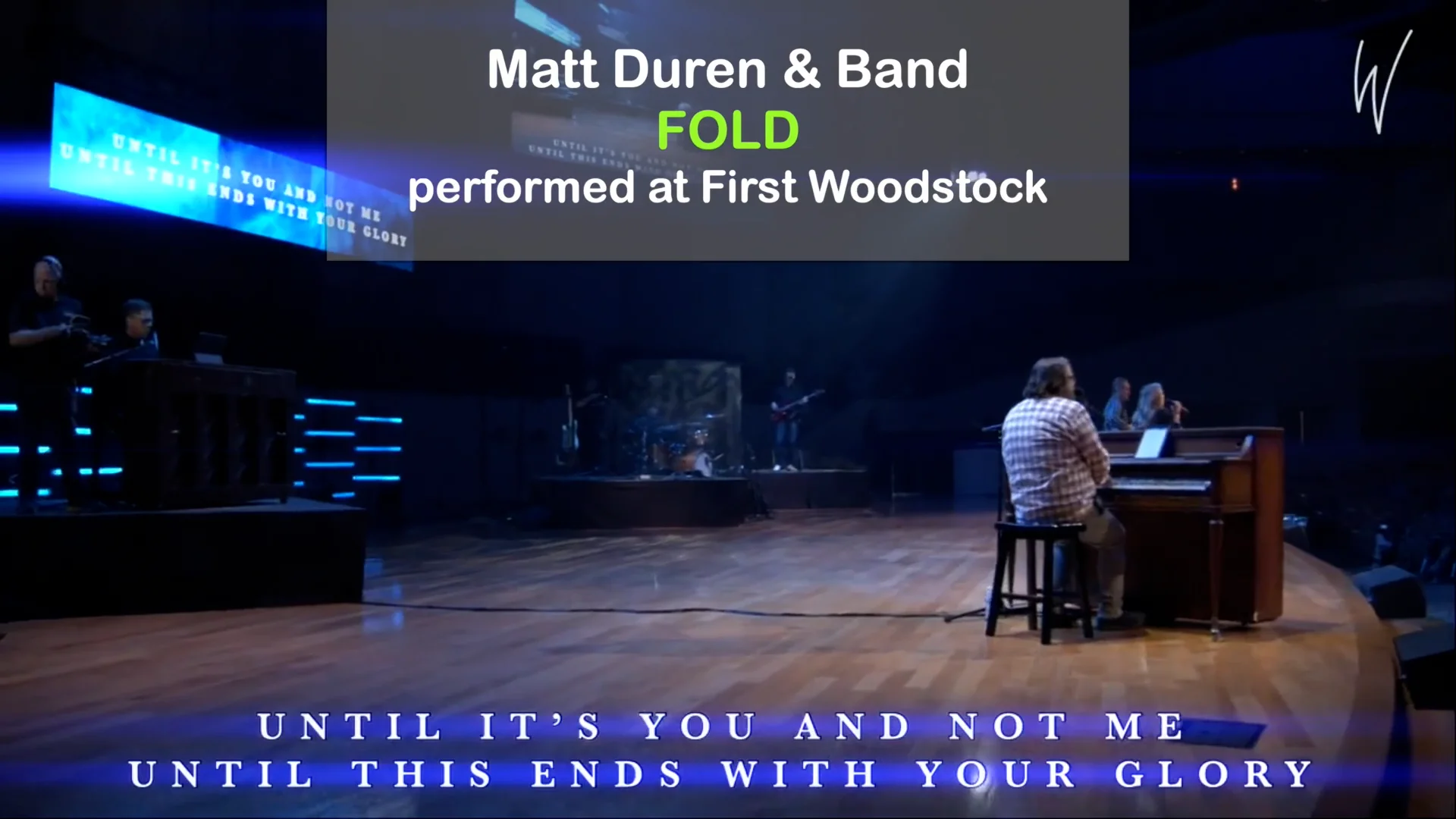 FANTASTIC FRIDAY SAMPLE - MATT DUREN - "FOLD & HOW SWEET THE SOUND ...