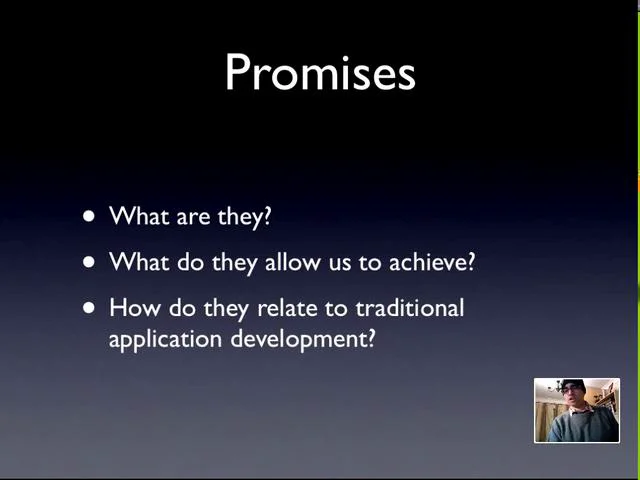Digging into Deferreds with jQuery: Part 1, Promises on Vimeo