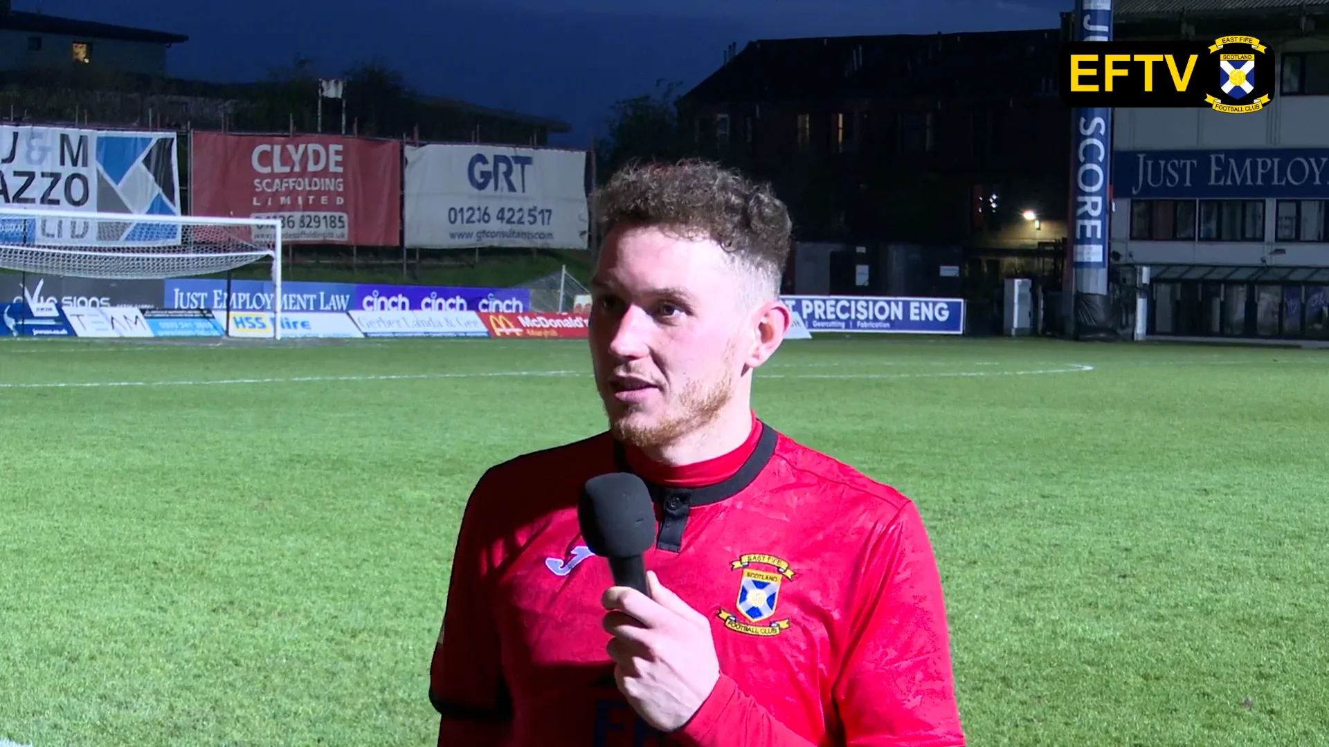 Pat Slattery Post Match v Queens Park on Vimeo