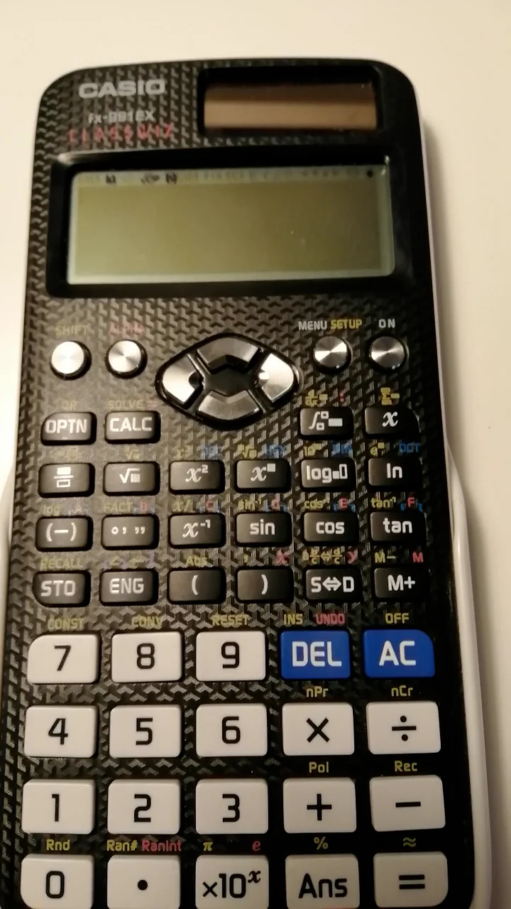 how to calculate the PMCC (r value) on Casio Classwiz