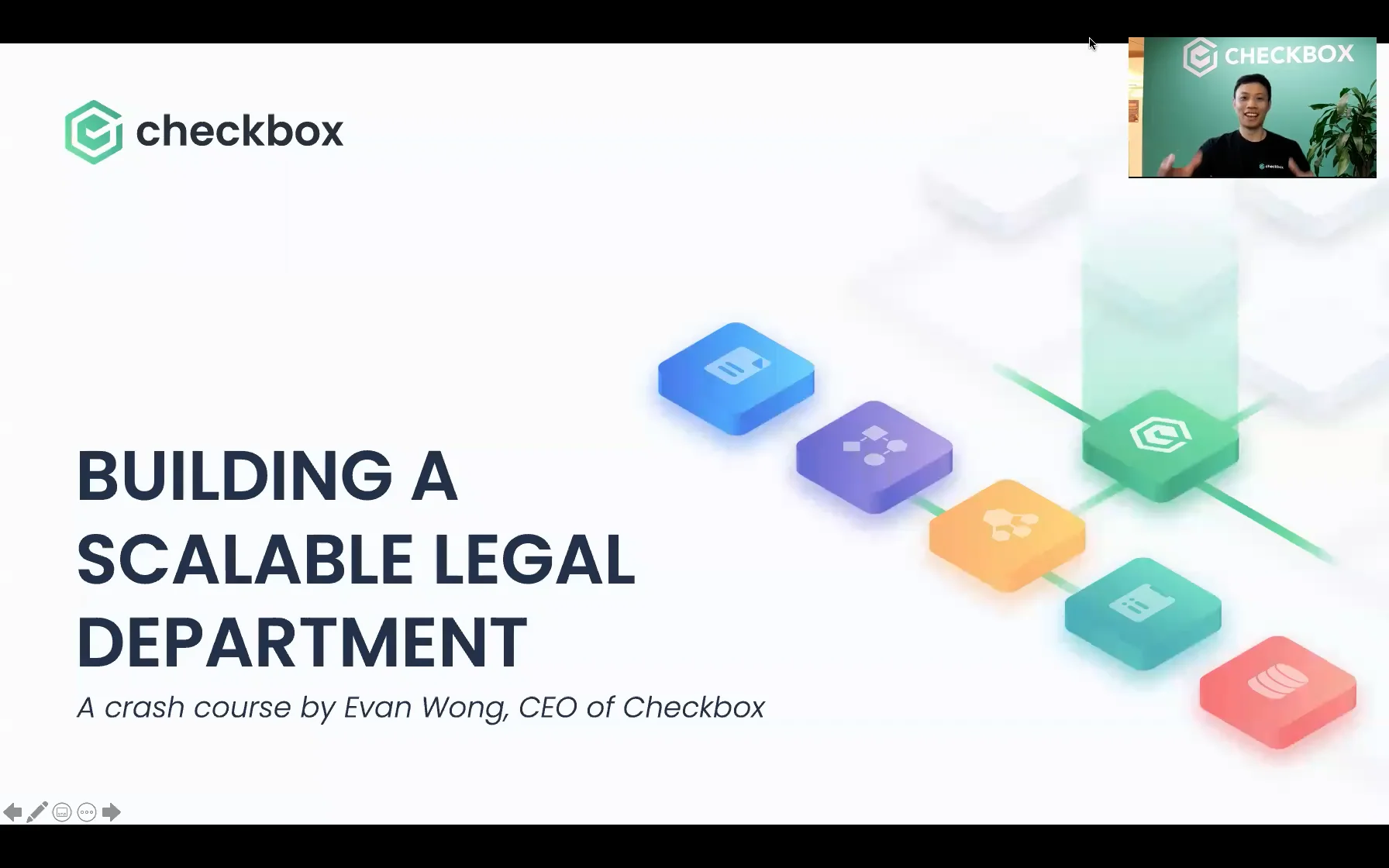 Crash Course on Building a Scalable Legal Department on Vimeo