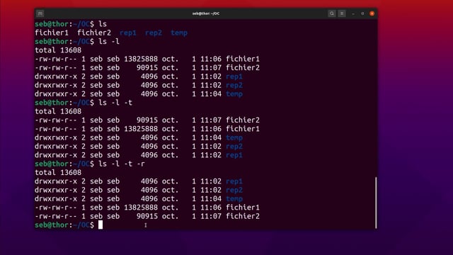 Lancez des commandes sous Bash - Administrez un système Linux ...