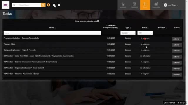 eLMS Learner Tutorial on Vimeo