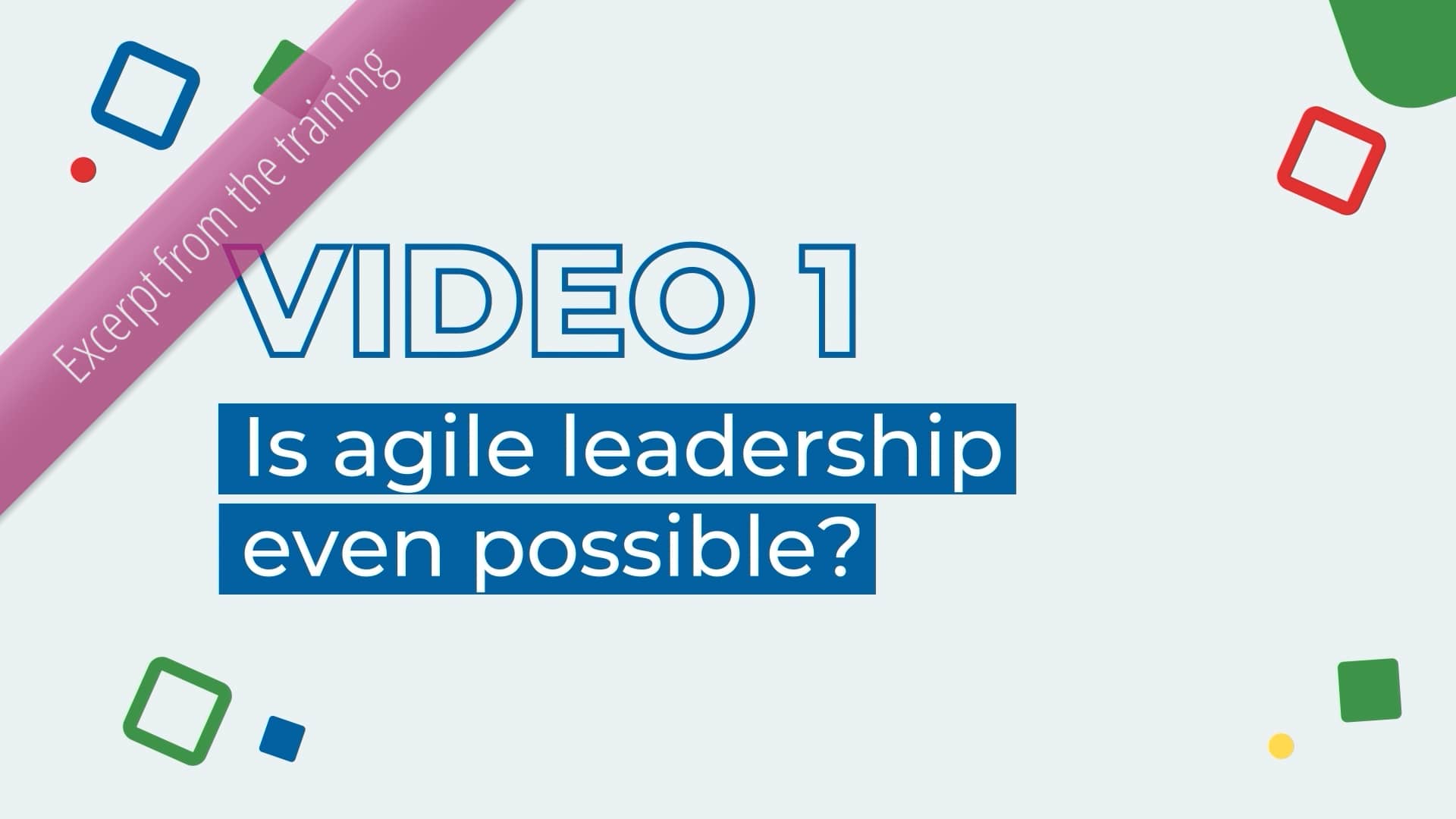 Agile_Leadership_Teaser on Vimeo