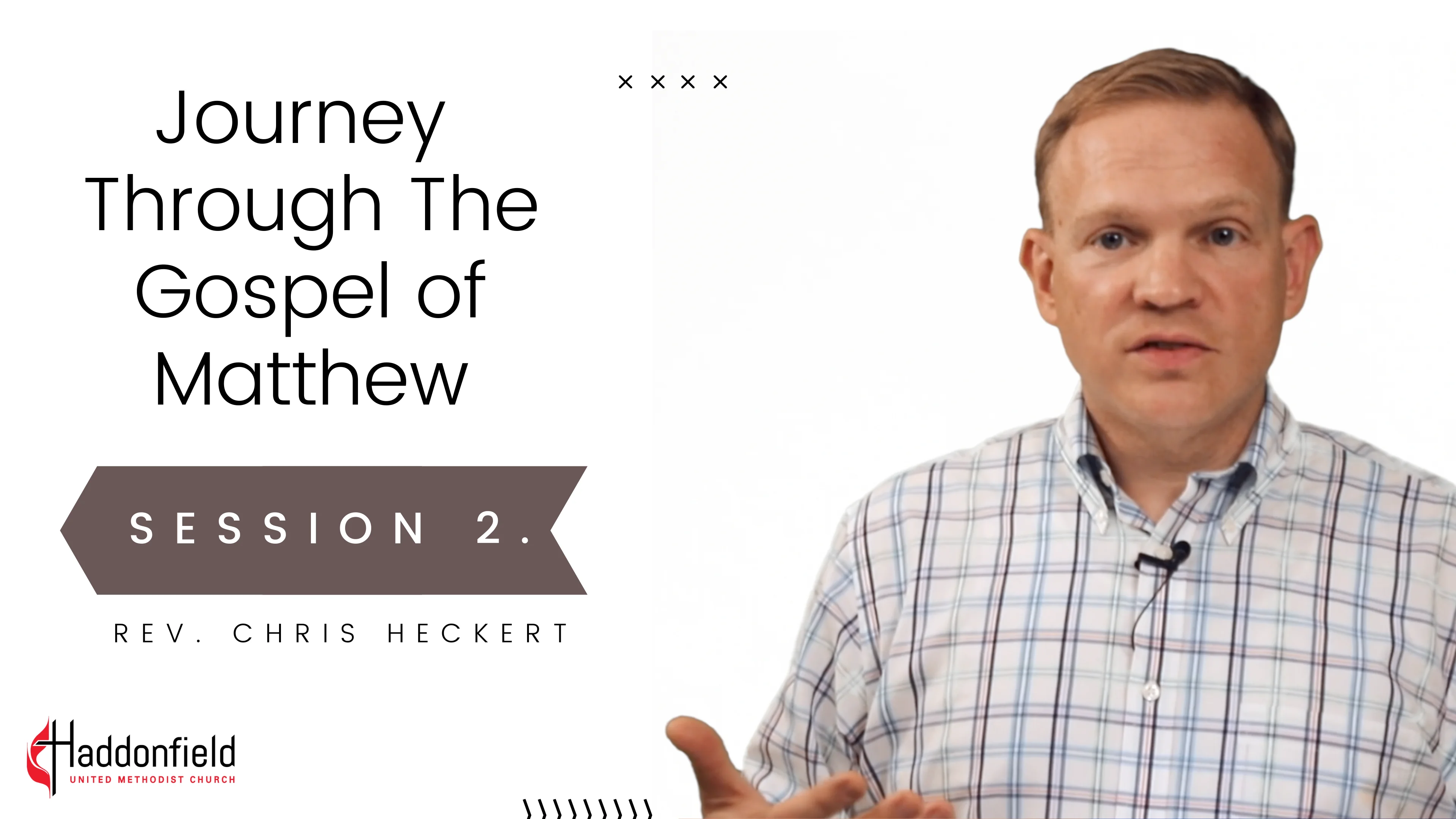 Session 2 - Journey Through the Gospel of Matthew on Vimeo
