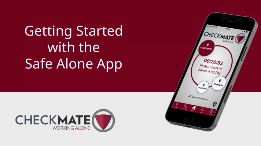 CheckMate : Getting Started with the Safe Alone App