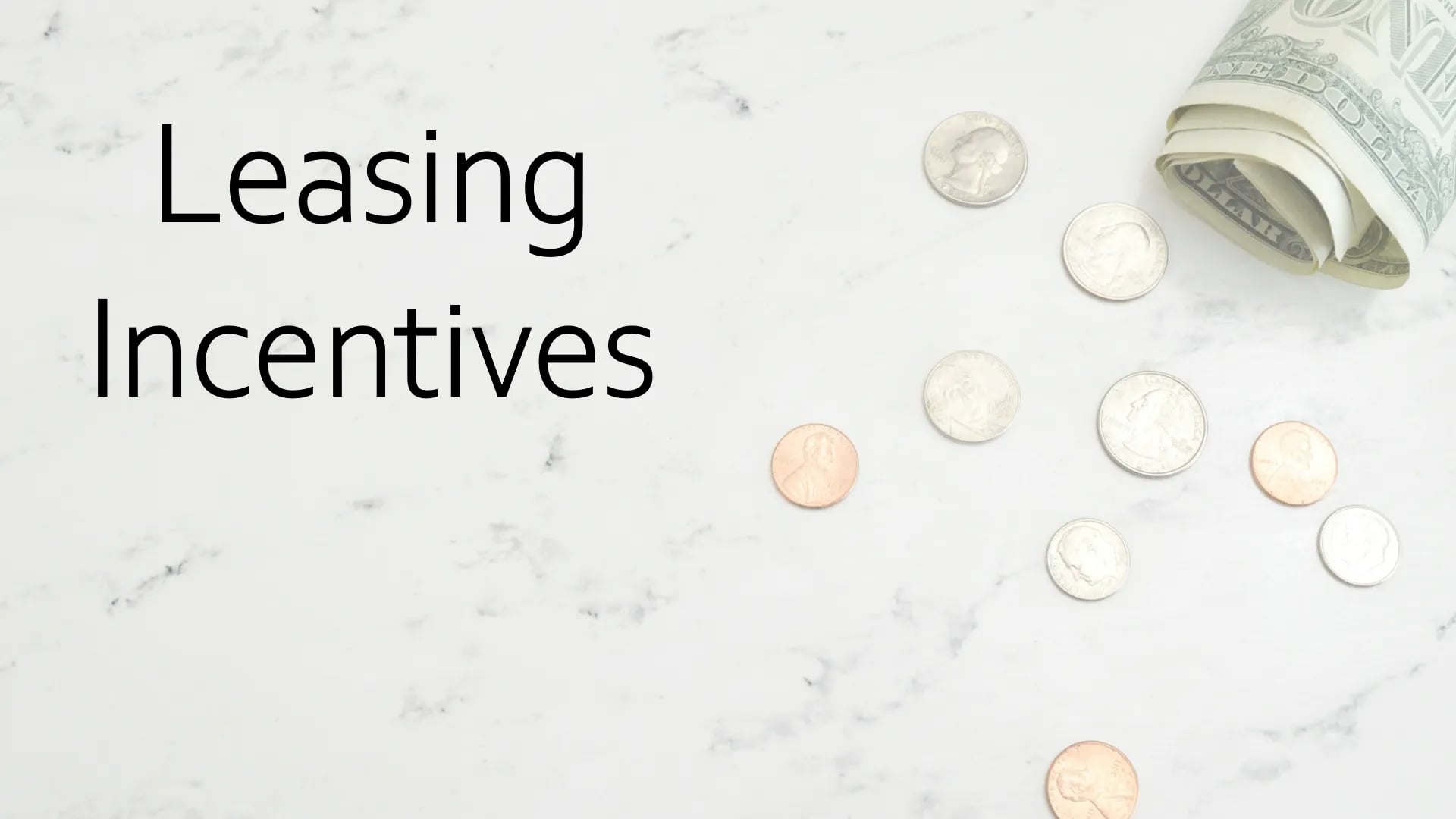 Leasing Incentives - Tiers on Vimeo